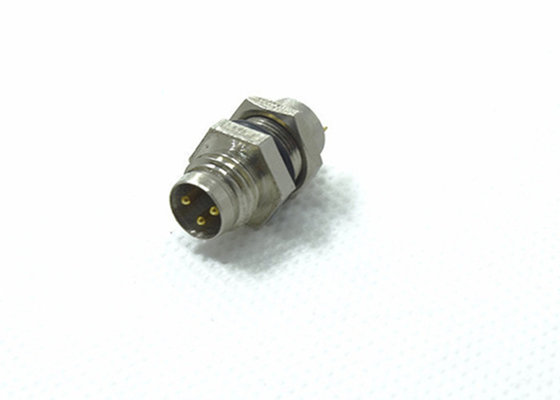 Ip67 Panel Waterproof Connector Femal  M8 Connector 4 Pin Sensor Connector