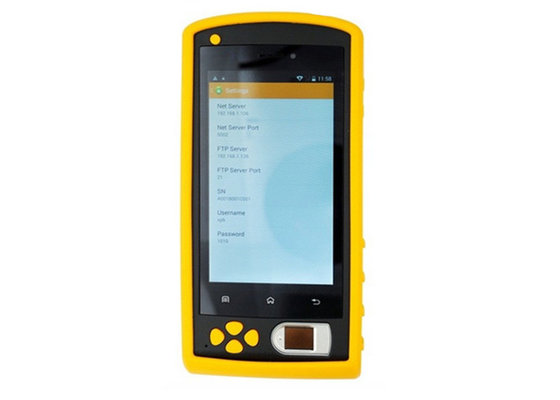 FingerMap 5.0 Capacitive Fingerprint Reader , Mobile Fingerprint Reader Android 4 Operating System