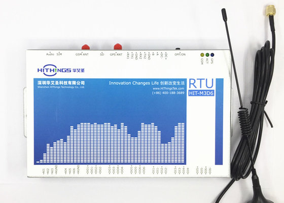 6 Analog Inputs Modbus Gsm Rtu Sms Alert Gateway Support 3G 4G For Flow Meter Data