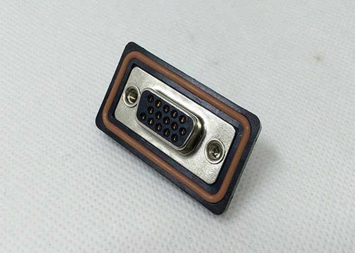 3A Current Waterproof Electrical Connectors , 9 Pin Circular Connector