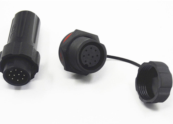 Dustproof Waterproof Electrical Connectors With Straight And Panel Type