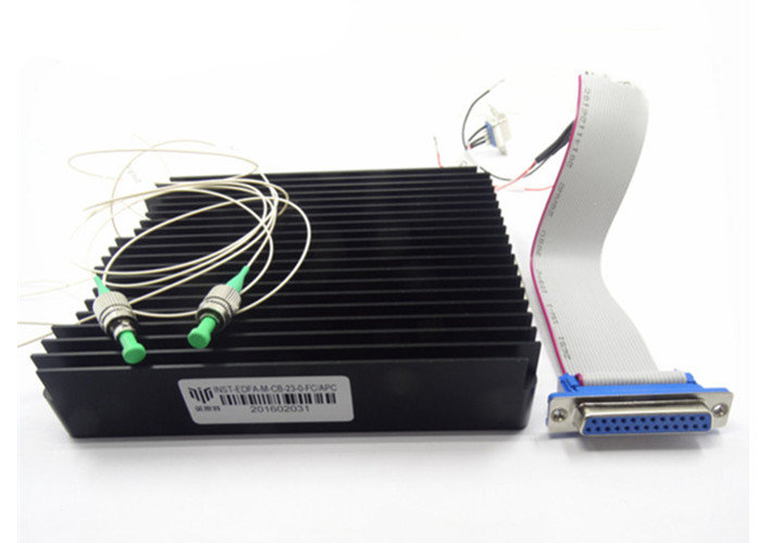 High Output  Fiber Laser Source , Raman Fiber Amplifier With Automatic Pump Laser Closing Function