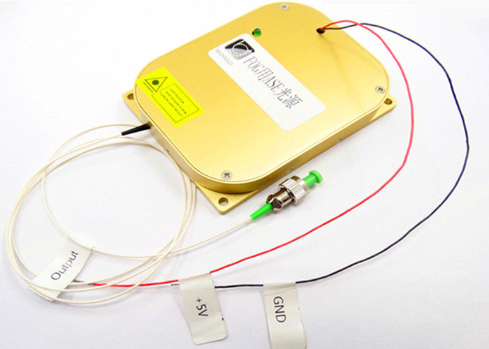 Flat ASE Light Source C L Band 1525-1563 nm Wavelength Range For Fiber Optic Gyro