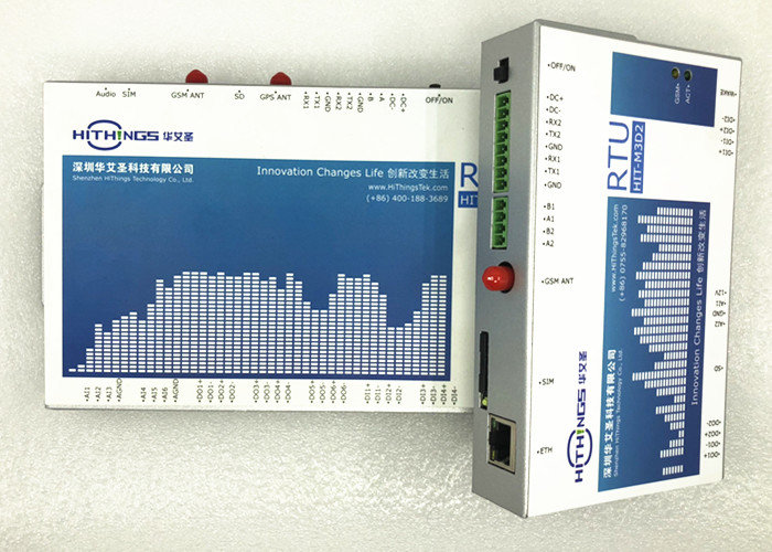 GSM M2M RTU Device , RTU Dcs Control System For Water Lever Monitoring System