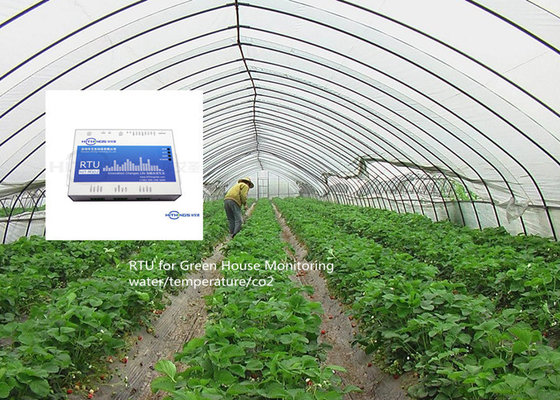 GPRS RTU Unit Remote Monitoring System For Green House Temperature / Soil / CO2