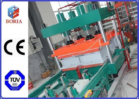 Four Cavities Vulcanizing Machine Electric Heating For Rubber Tile