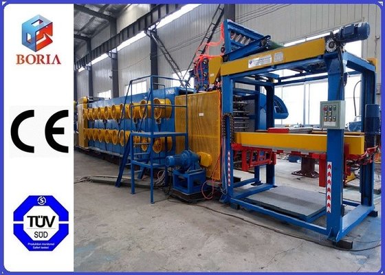 PLC Controlled Rubber Batch Off Equipment , Rubber Sheet Machine Hanging Rod Type