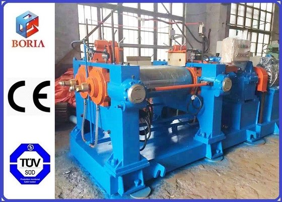SGS Certificated Rubber Mixing Mill Machine 1000mm Roller Working Length