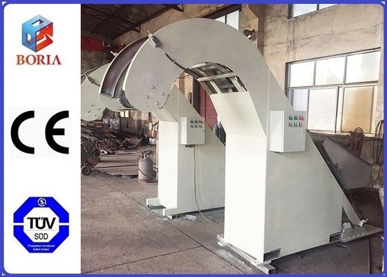 Easy Operated Conveyor Belt Elevator , 1.5 Kw Vertical Bucket Conveyor