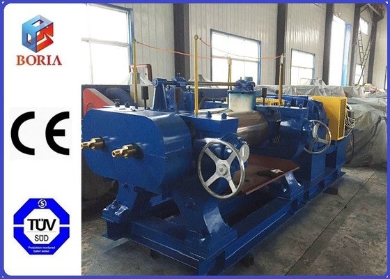 Customized Rubber Mixing Machine , Rubber Compounding Equipment With Hardened Gear Reducer