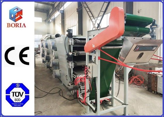 Mesh Belt Type Batch Off Machine , Rubber Cooling Machine With One Year Warranty