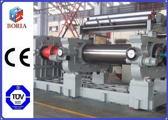 Customized Rubber Mixer Machine , Rubber Processing Machines 18" Roller Working Diameter