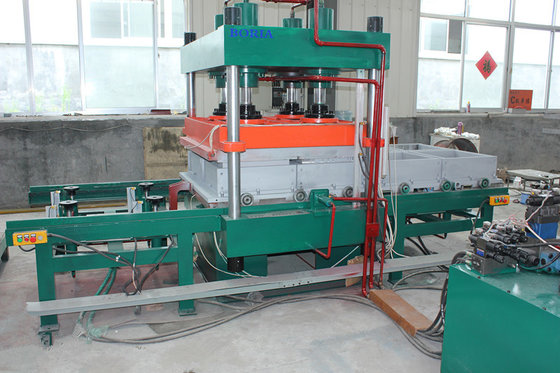 Electric Heating Rubber Tile Machine Steam Heating PLC Automatic Control