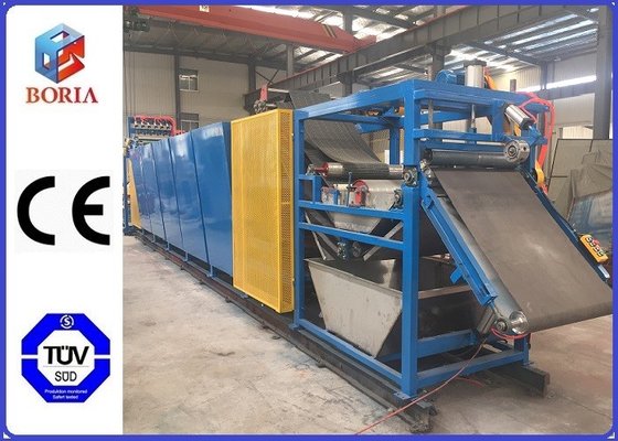 PLC Automatic Controlled Rubber Sheet Cooling Machine Customized High Efficiency