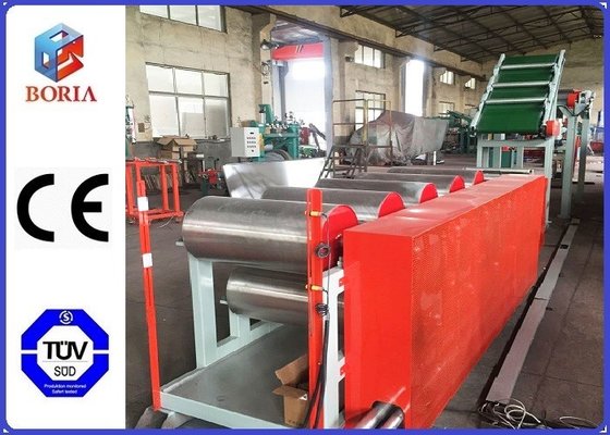 High Efficiency Rubber Batch Off Machine Rubber Sheet Processing Machine Cooling Drum Type