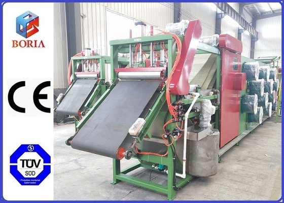 PLC Controlled Rubber Batch Off Machine Rubber Sheet Cooling Machine Batch Off Unit