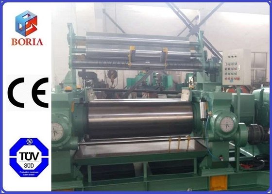 OEM Open Type Two Roll Rubber Mixing Mill Machine With Oversea Service