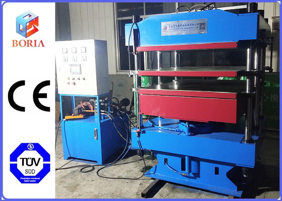 4 Column Type Automatic Duplex Rubber Vulcanizing Press / Hydraulic Vulcanizing Press with Ce ISO 9001
