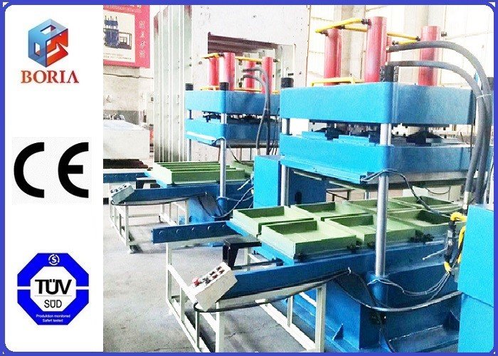 Single Daylight Automatic Rubber Vulcanizing Press Machine 4-10 Min Vulcanizing Time