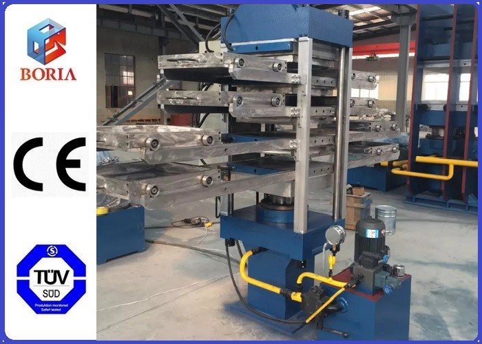 Electric / Steam Heating Rubber Vulcanizing Press Machine Manual Control Mode