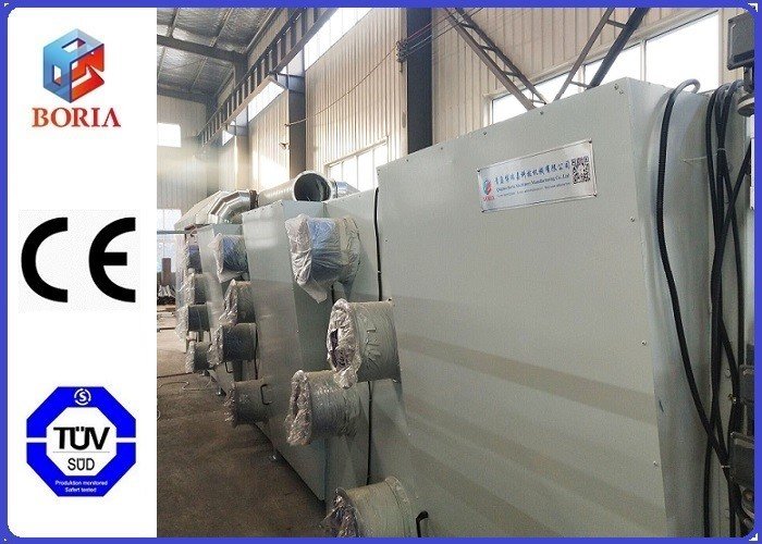 Customized 380w/50Hz Rubber Batch Off Machine 0.4 MPa Cooling Water Pressure