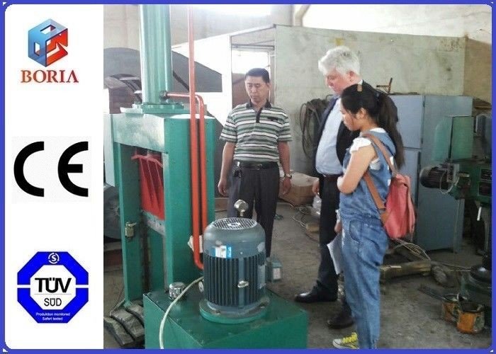 5.5 Kw Motor Power Rubber Cutting Equipment Floor Standing Type SGS Certificated