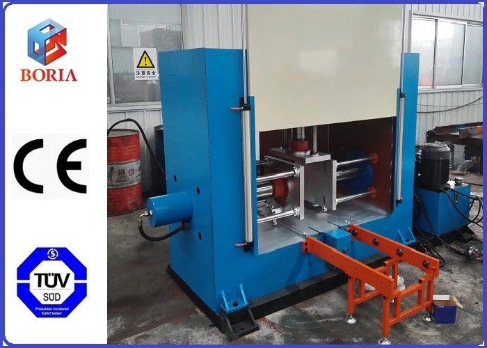 Close Type Rubber Sheet Processing Machine Electric / Steam Heating 1000x600 Hot Plate Size