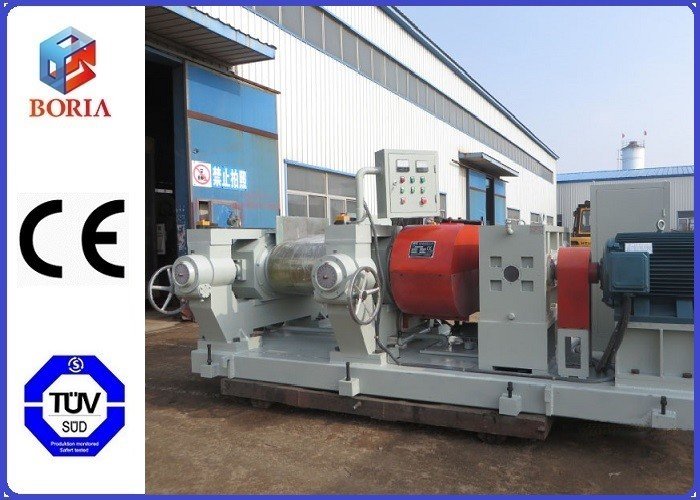 OEM Open Type Two Roll Rubber Mixing Mill Machine With Oversea Service
