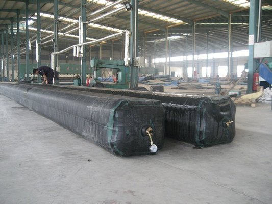 inflatable rubber baloon used for making concrete culverts,also can be used for making gutters