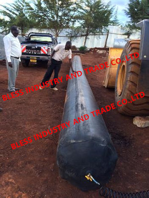 pneumatic rubber balloon used for making concrete pipe, rubber formwork for making hollow concrete components