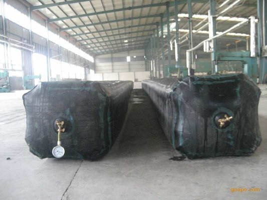 Dia900mm pneumatic tubular formwork used for irrigation projects, sewage projects