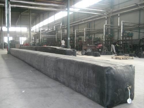 Culvert Construction Inflated Rubber Balloons, pneumatic rubber balloon
