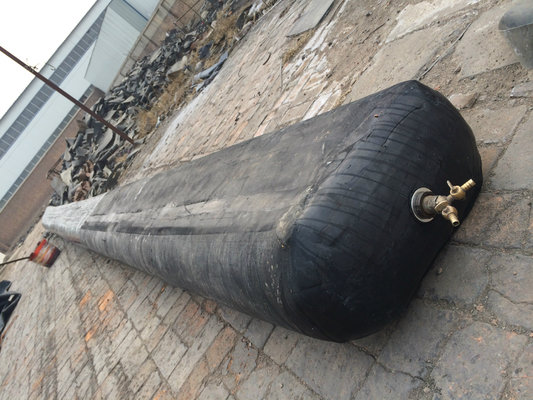 Culvert Construction Inflated Rubber Balloons, pneumatic rubber balloon