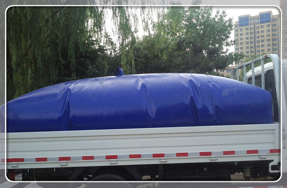 PVC water bladder used for pool repair, used for storing water