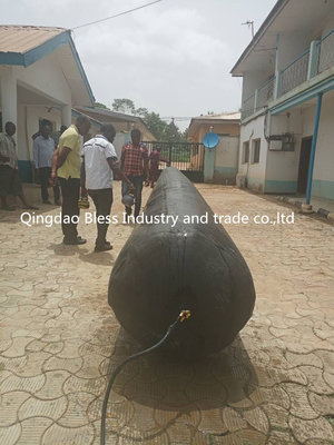 pneumatic tubular forms used as manufacturing concrete culvert formwork
