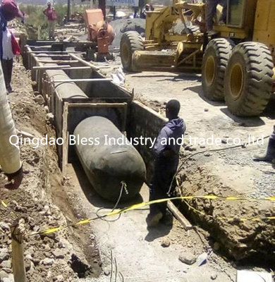 hot sales rubber balloon exported to kenya Nigeria  sourth africa, iran, rubber balloon for culvert construction