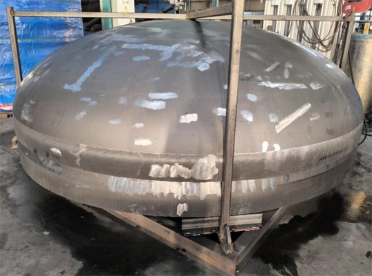 vessel heads Dished Tank Bottomed End Caps Carbon Steel Torispherical Head Dish Head