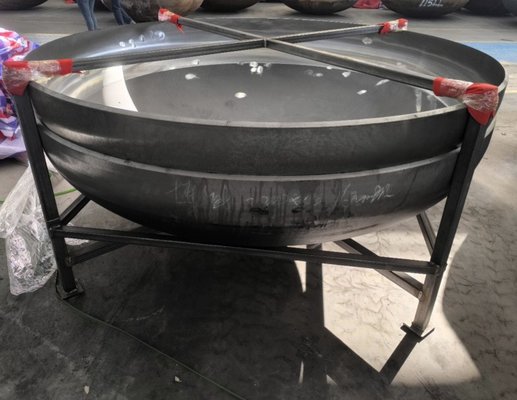 Dished Tank  Caps Carbon Steel Torispherical Head Dish Head 2200*16mm