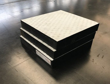 Rubber Elastomeric Seismic Isolation Sliding Neoprene Bearing Pad For Bridges