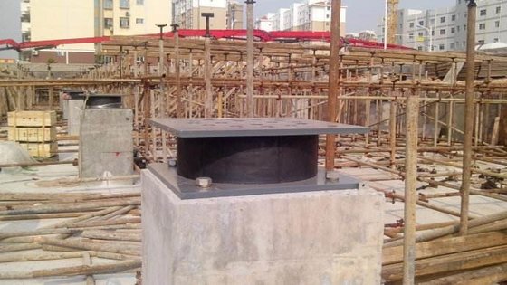 Highway bridge elastomeric bearing pad for bridge construction sold to Philippine