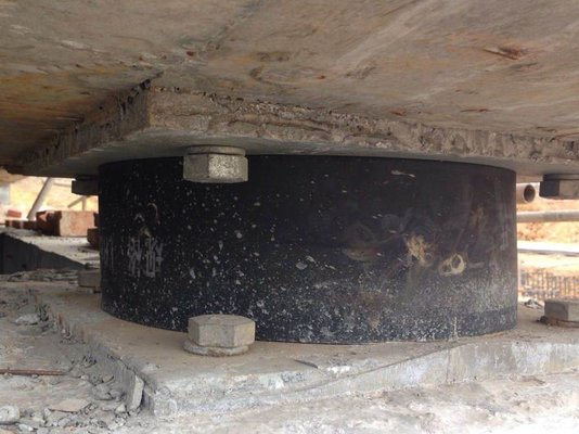 Customized Chemical Resistant Rubber Pads Elastomeric Bearings for Bridges