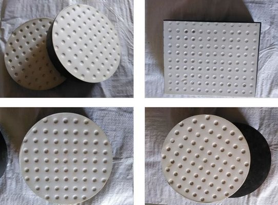 Small Round NR construction bridge bearing rubber Pad Anti Vibration rubber pads Machinery Industrial adhesive pad