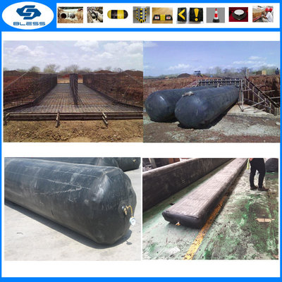 Nigeria Tanzania culvert balloon pneumatic tubular form for road construction