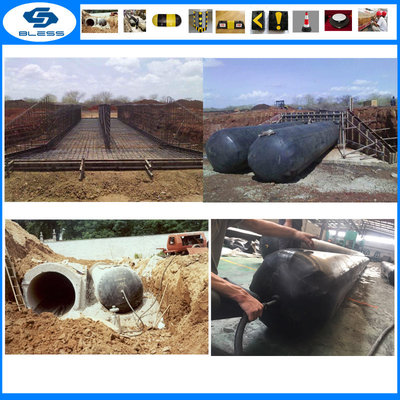 Nigeria Tanzania culvert balloon pneumatic tubular form for road construction
