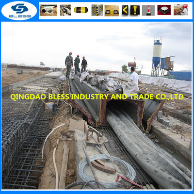 inflated membrane inflated bladder culvert balloon used for culvert making, drainage construction