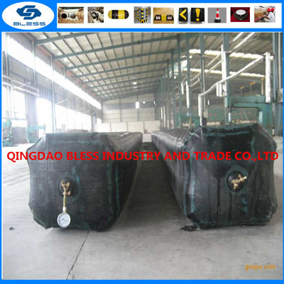 inflated membrane inflated bladder culvert balloon used for culvert making, drainage construction