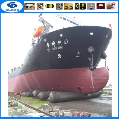 2m x 20m Air-Tightness Marine launching ship airbag salvage roller bags