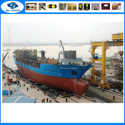 air-bags for refloating or wrecked ships ship launching airbag Natural Rubber Inflatable Airbag