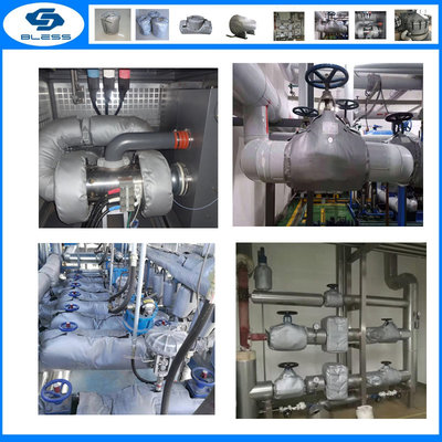 Reusable waterproof insulation blanket for pipes/ water pipes/ Steam pipes