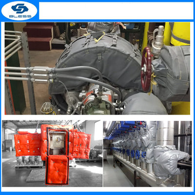 Silicone Coated Heat Insulating Materials For Transmitter Insulation Jacket